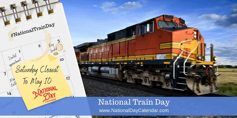 DÍA NACIONAL DEL TREN - Sábado más cercano al 10 de mayo - Día ...