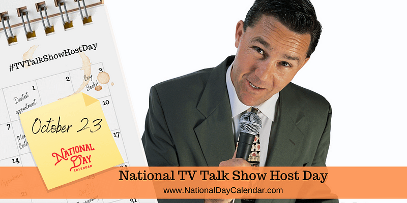 DÍA NACIONAL DE LOS PRESENTADOR DE TELEVISIÓN - 23 de octubre - Día ...