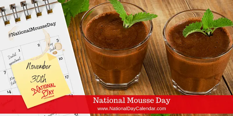 DÍA NACIONAL DEL MOUSSE - 30 de noviembre - Día Internacional Hoy
