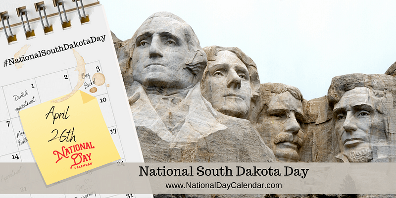 DÍA NACIONAL DE DAKOTA DEL SUR - 26 de abril - Día Internacional Hoy